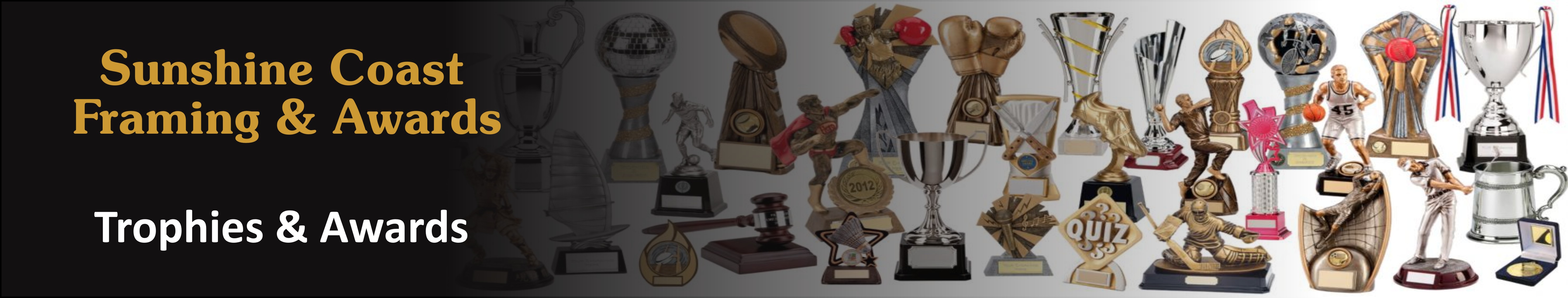 Trophies - Sunshine Coast Framing and Awards